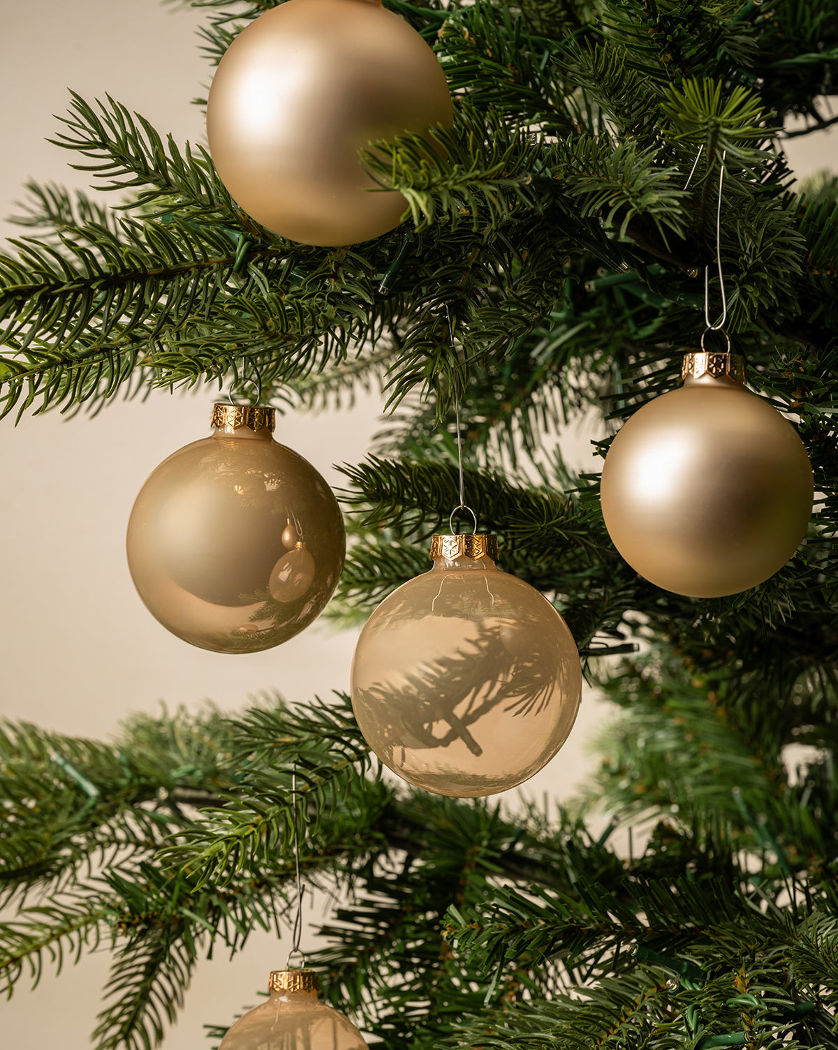 Christmas glass baubles store