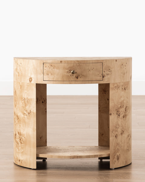 Burl nightstand store